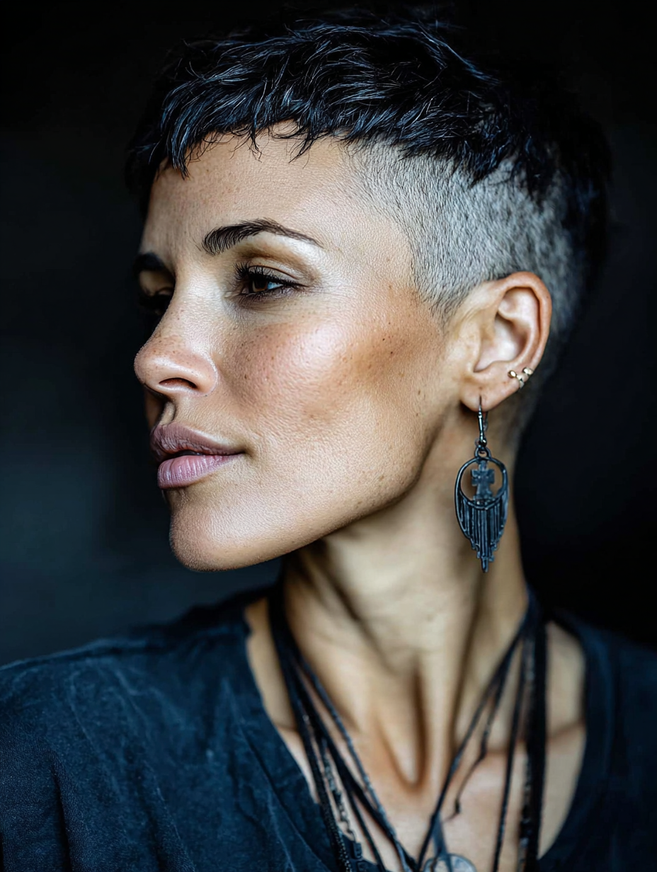 Short Fade Haircut for Black Women: Ultimate Guide to Bald Fade Styles ...