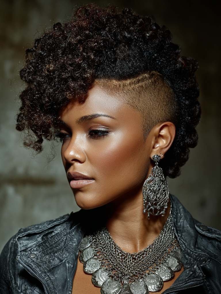 Unleash Your Inner Rockstar: The Ultimate Guide to Natural Hair Mohawks ...